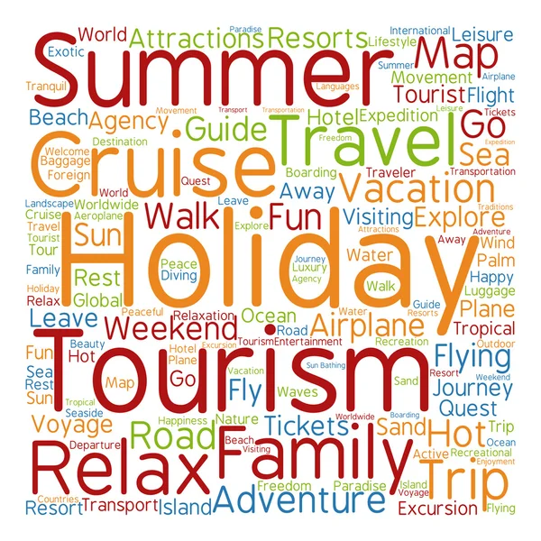 Tourism word cloud Stock Photo by ©design36 85994584