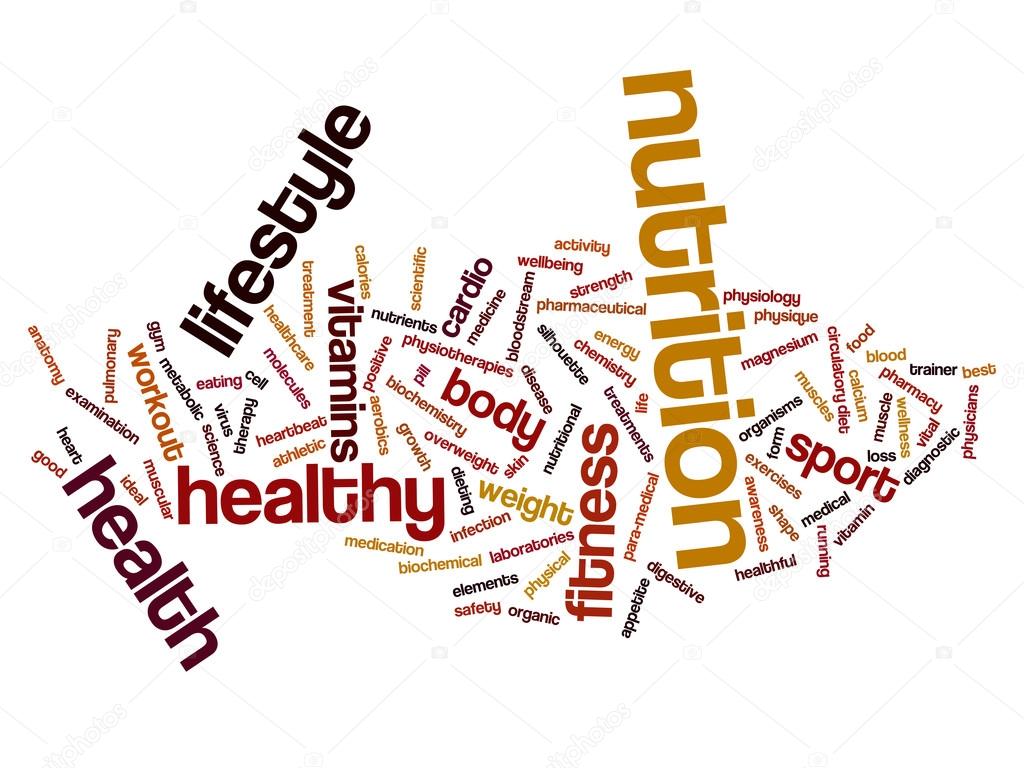Nutrition word cloud Stock Photo by ©design36 77450882
