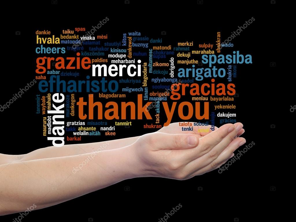 Abstracto gracias nube palabra — Foto de stock #82546132 © design36