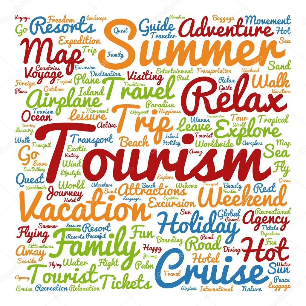 Tourism word cloud Stock Photo by ©design36 85994584