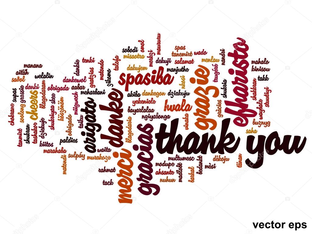 Conceptual gracias nube palabra — Vector de stock © design36 #94595748 Conceptual gracias nube palabra — Vector de stock © design36 #94595748