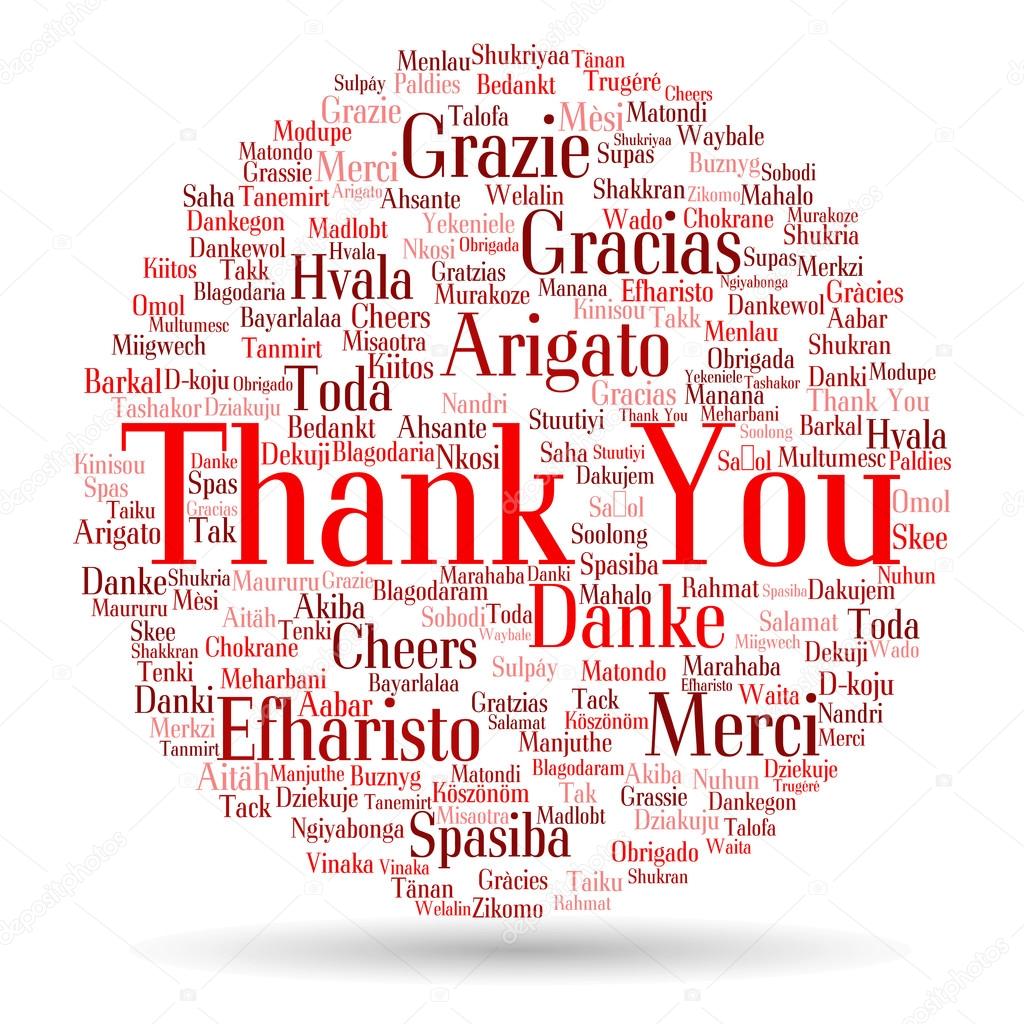 Thank you word cloud Stock Photo by ©design36 95384872