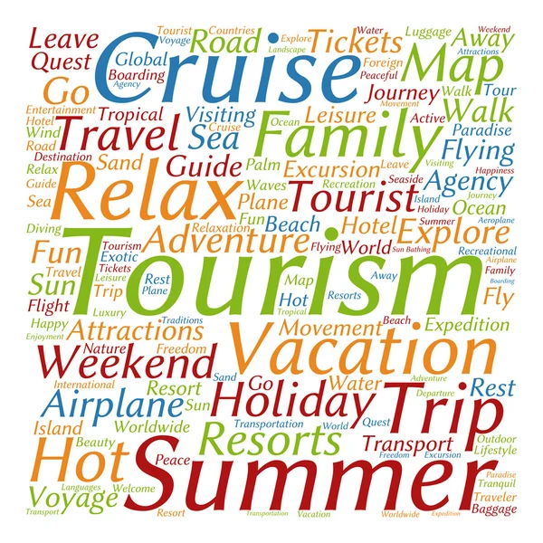 Tourism word cloud Stock Photo by ©design36 85994584