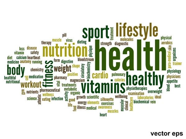 Health wordcloud images vectorielles, Health wordcloud vecteurs libres ...