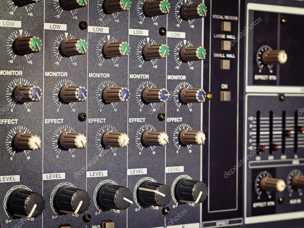 Amp panel with handles Stock Photo by ©Plus69 60474985