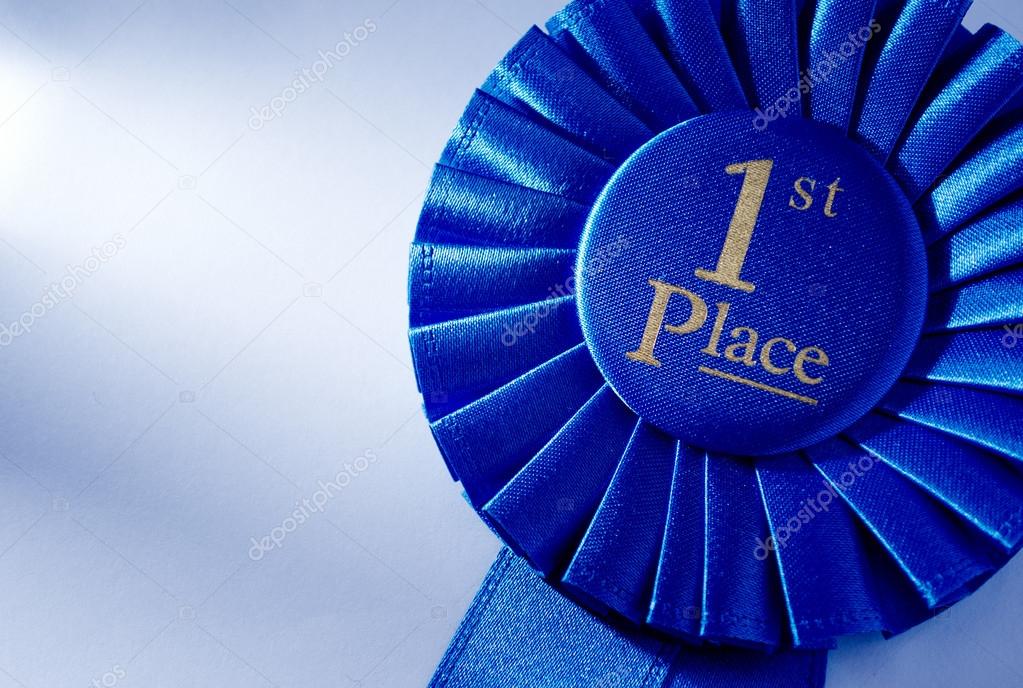 2nd Place Ribbon Blue