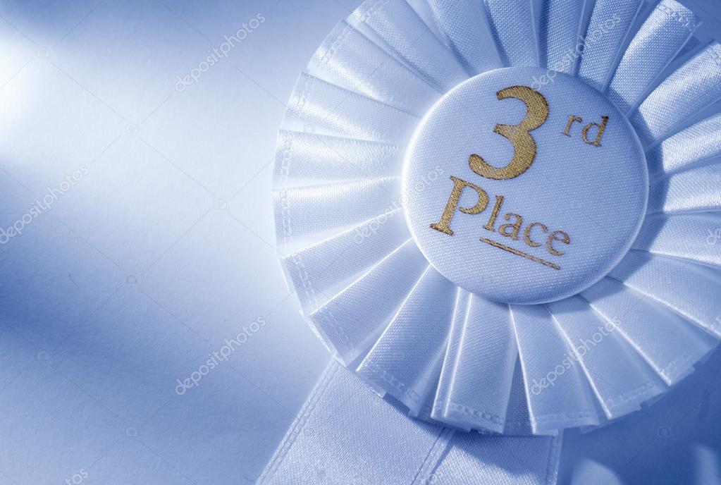 3rd Place Ribbon Blue