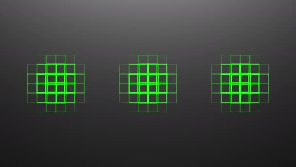 Pixelated holes on green screen — Stock Video © Bunch_Bundle #548072604