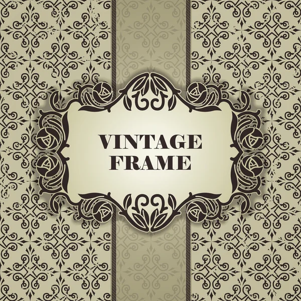 Vintage frame — Stock Vector © konahinab #12534307