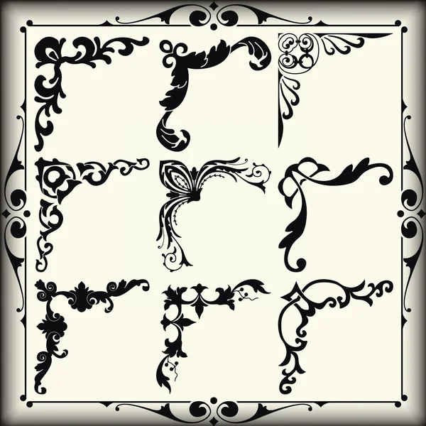 100,000 Corner ornament Vector Images | Depositphotos