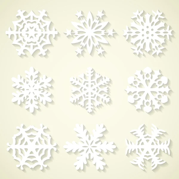 Snowflakes shape vector icon set. Stock Vector Image by ©sellingpix ... Snowflakes shape vector icon set. Stock Vector Image by ©sellingpix ...