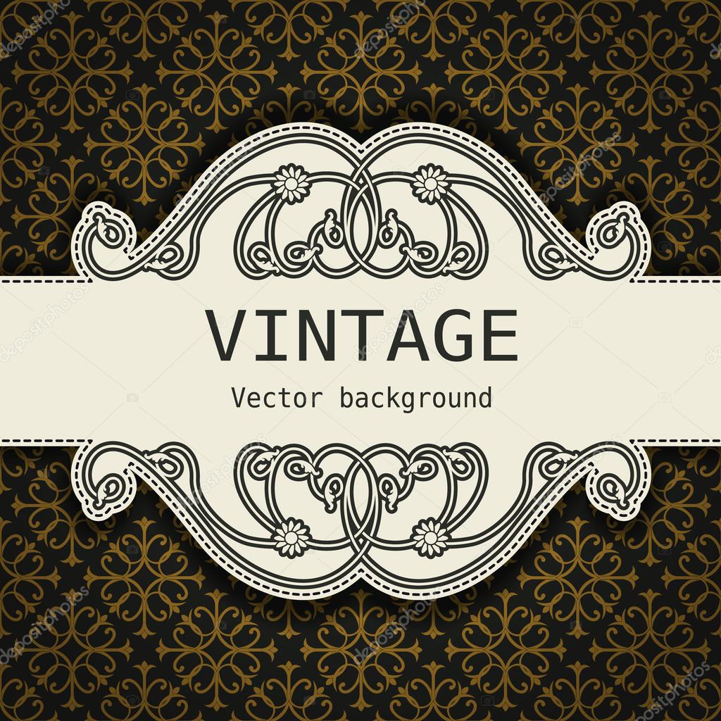 Vintage abstract background Stock Vector Image by ©konahinab #74755261