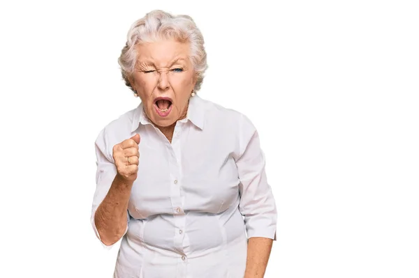 Old woman shouting Stock Photos, Royalty Free Old woman shouting Images ...
