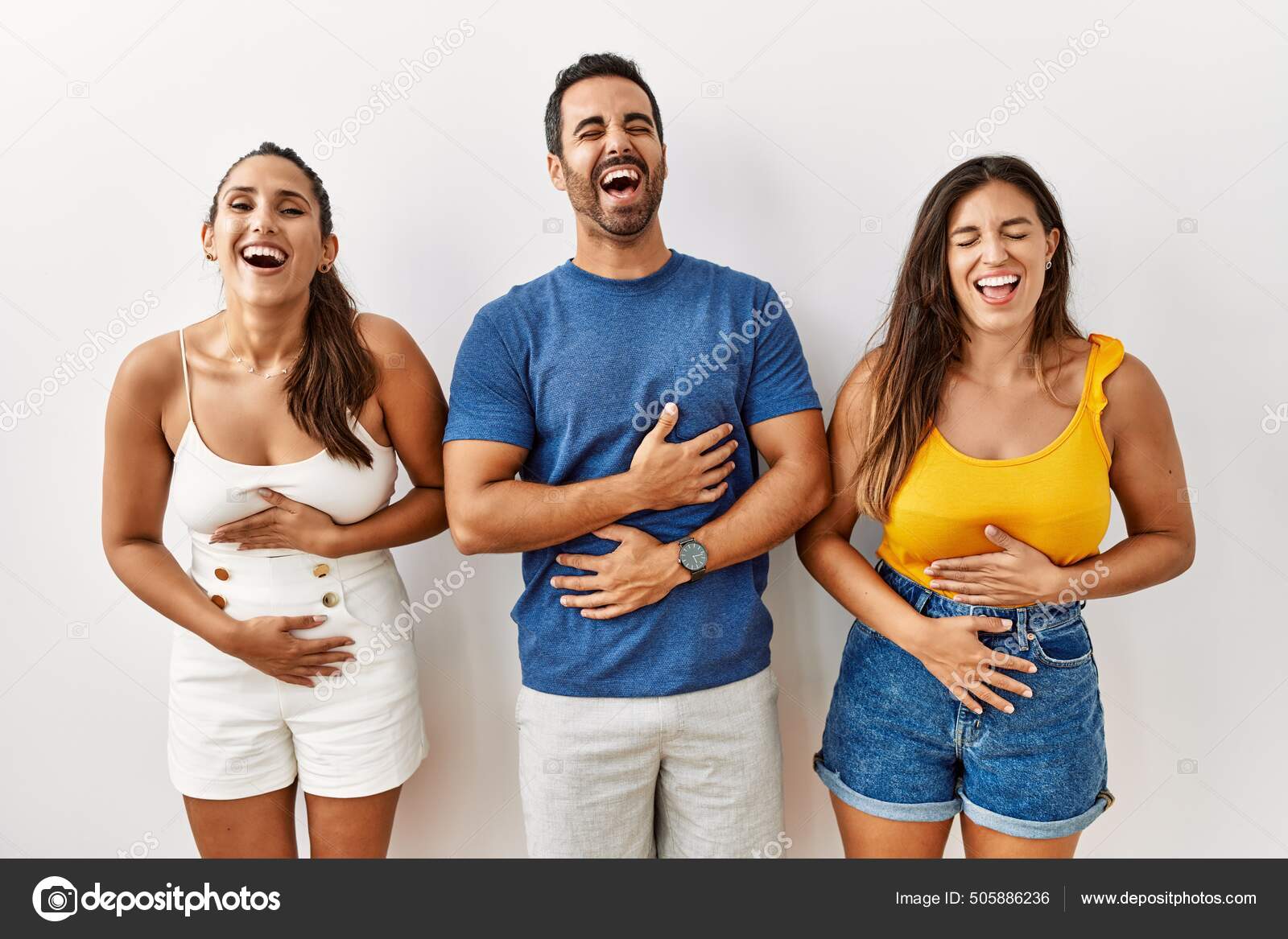 People Laughing Hard