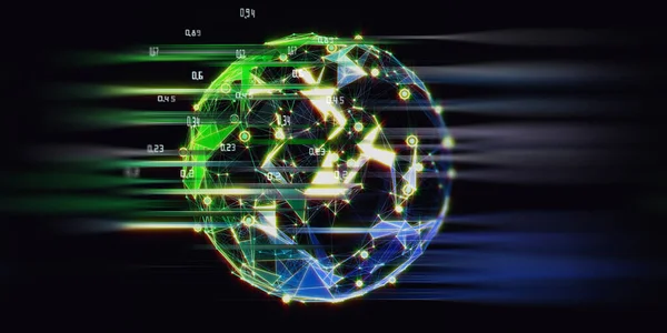 Quantum computing abstract tech background concept. Learning art Stock Photo by ©anastad 341440468