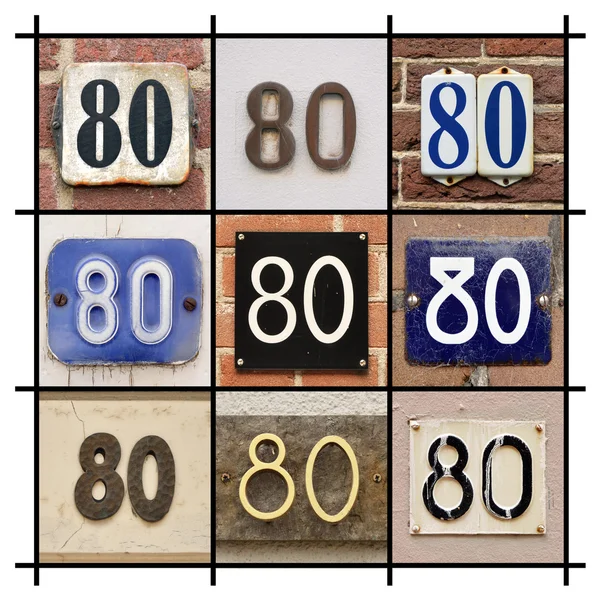 Number 85 sign — Stock Photo © defotoberg #91564944