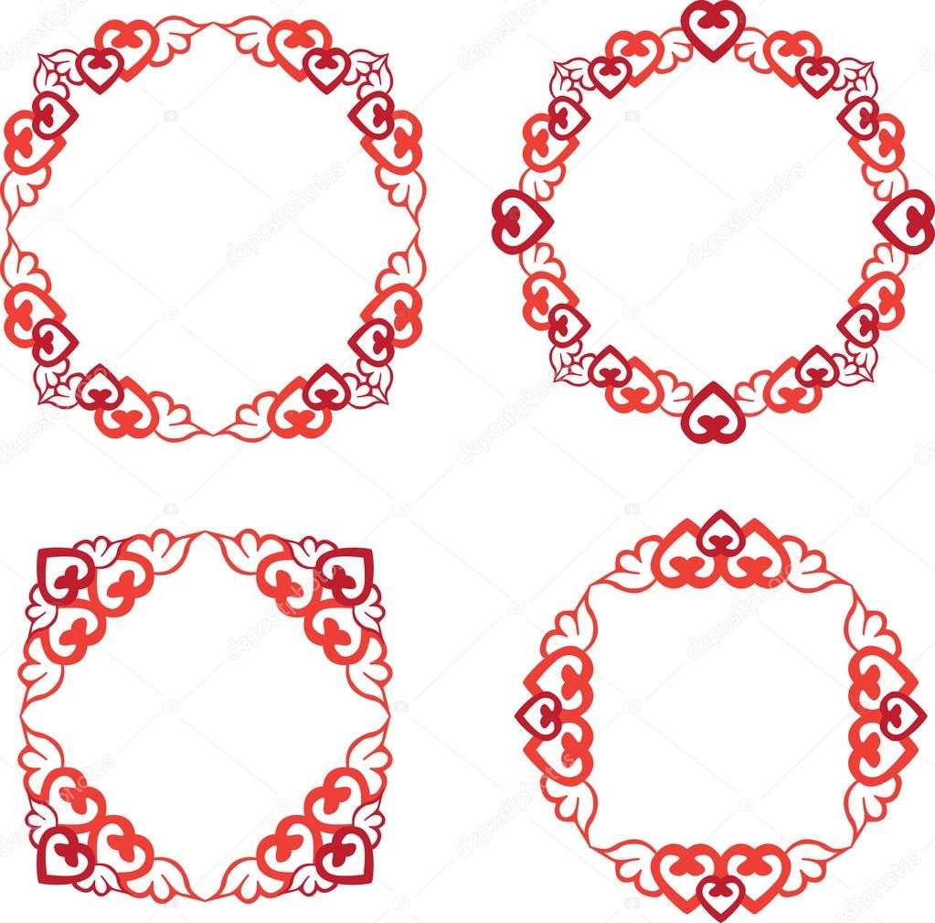 Marco del corazón Vector de stock por ©panambapro 58841041