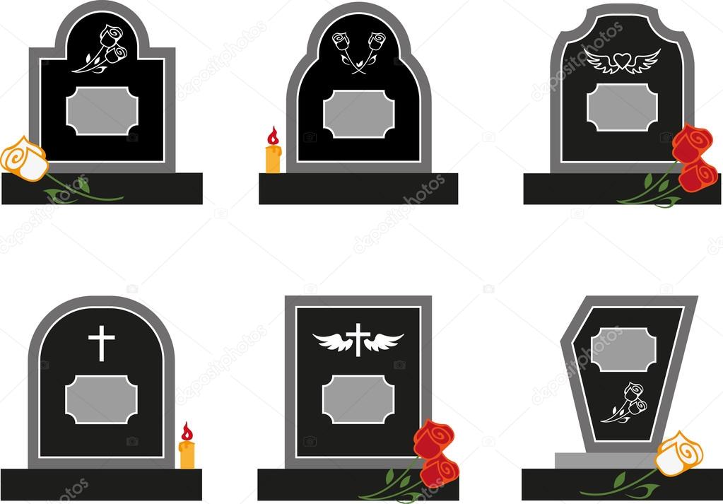Headstone Stock Vector by ©panambapro 71392479