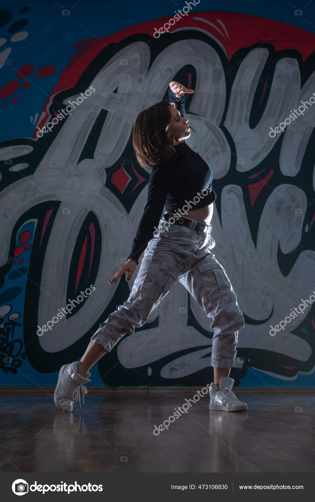 Breakdancing Graffiti