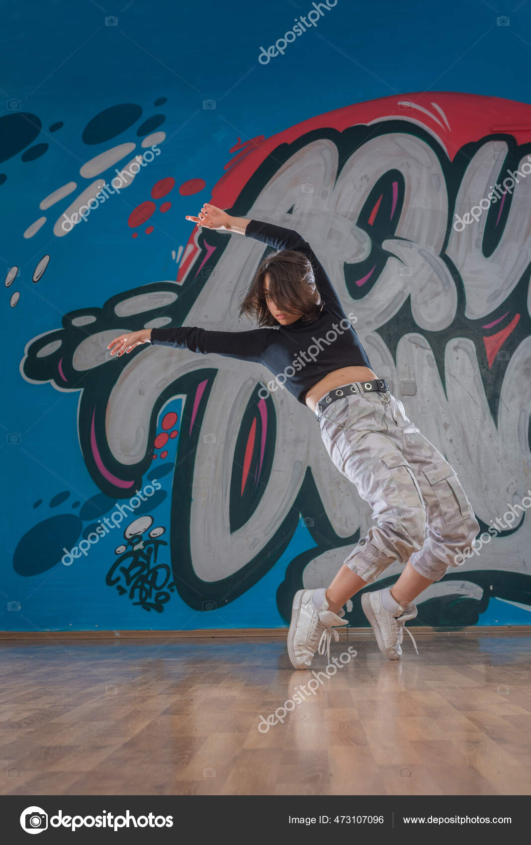 Breakdancing Graffiti