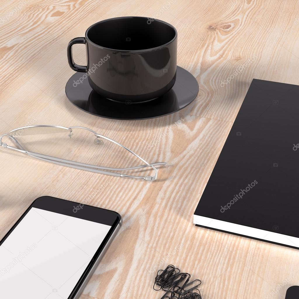 Mockup business template. High resolution. — Stock Photo © SectoR_2010 ...