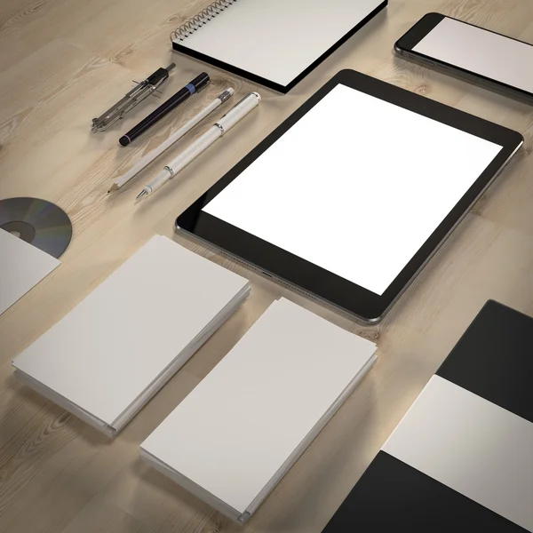 Mockup business template. High resolution. Stock Photo by ©SectoR_2010 ...