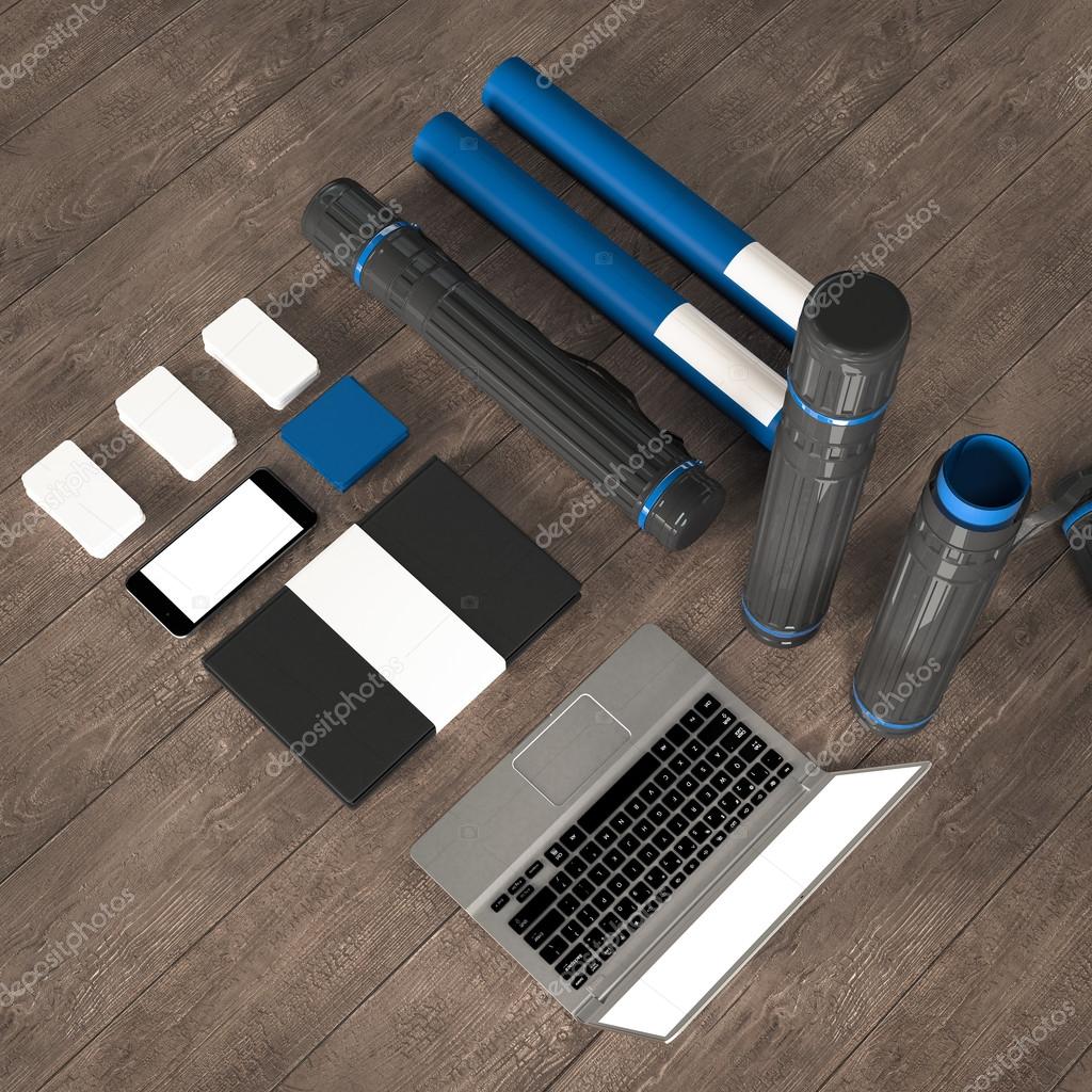 Mockup business template. High resolution. Stock Photo by ©SectoR_2010 ...