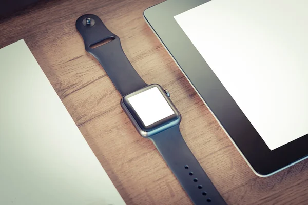 Template business for branding identity. Smart watch - Stock Image ...