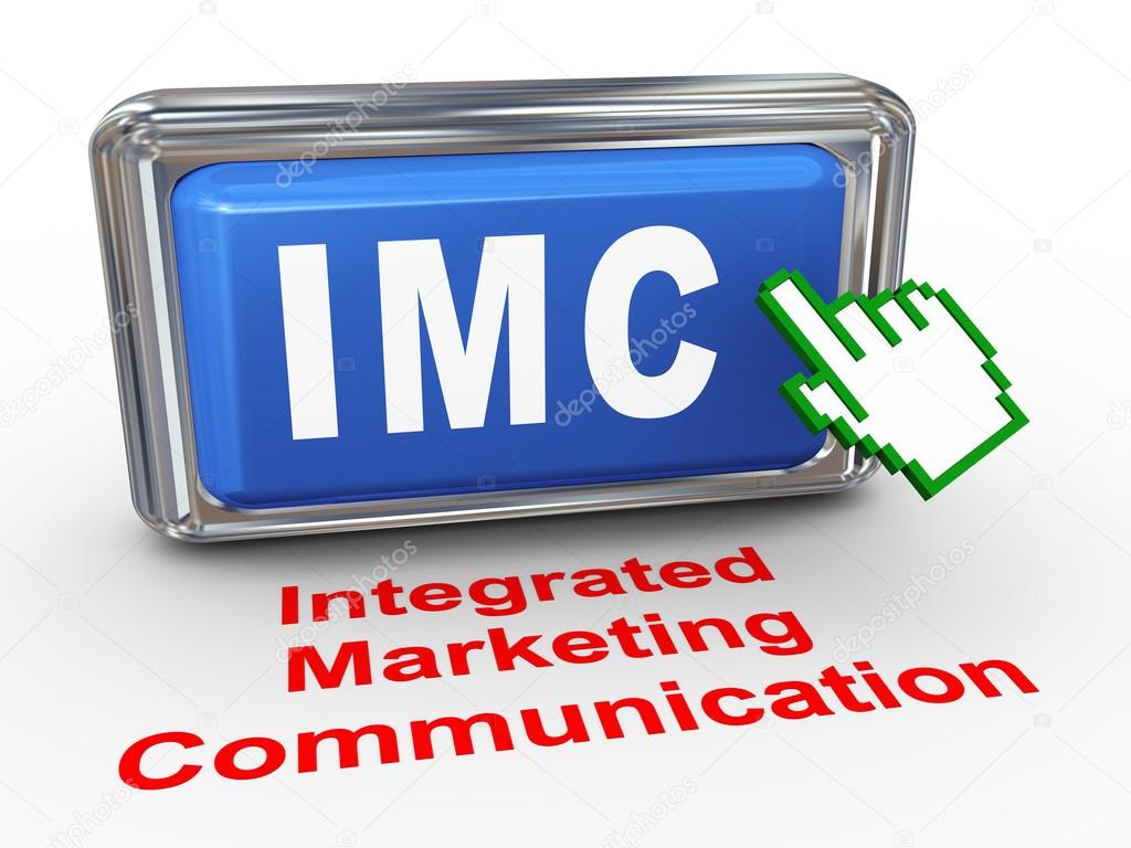 3d hand cursor - imc button — Stock Photo © nasirkhan #80741924