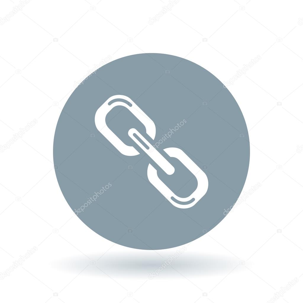 Chain icon. Connect sign. link symbol. Vector illustration. Stock ...