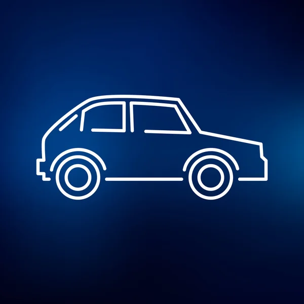 Front of car icon. Motor vehicle sign. Automobile symbol. Vector ...