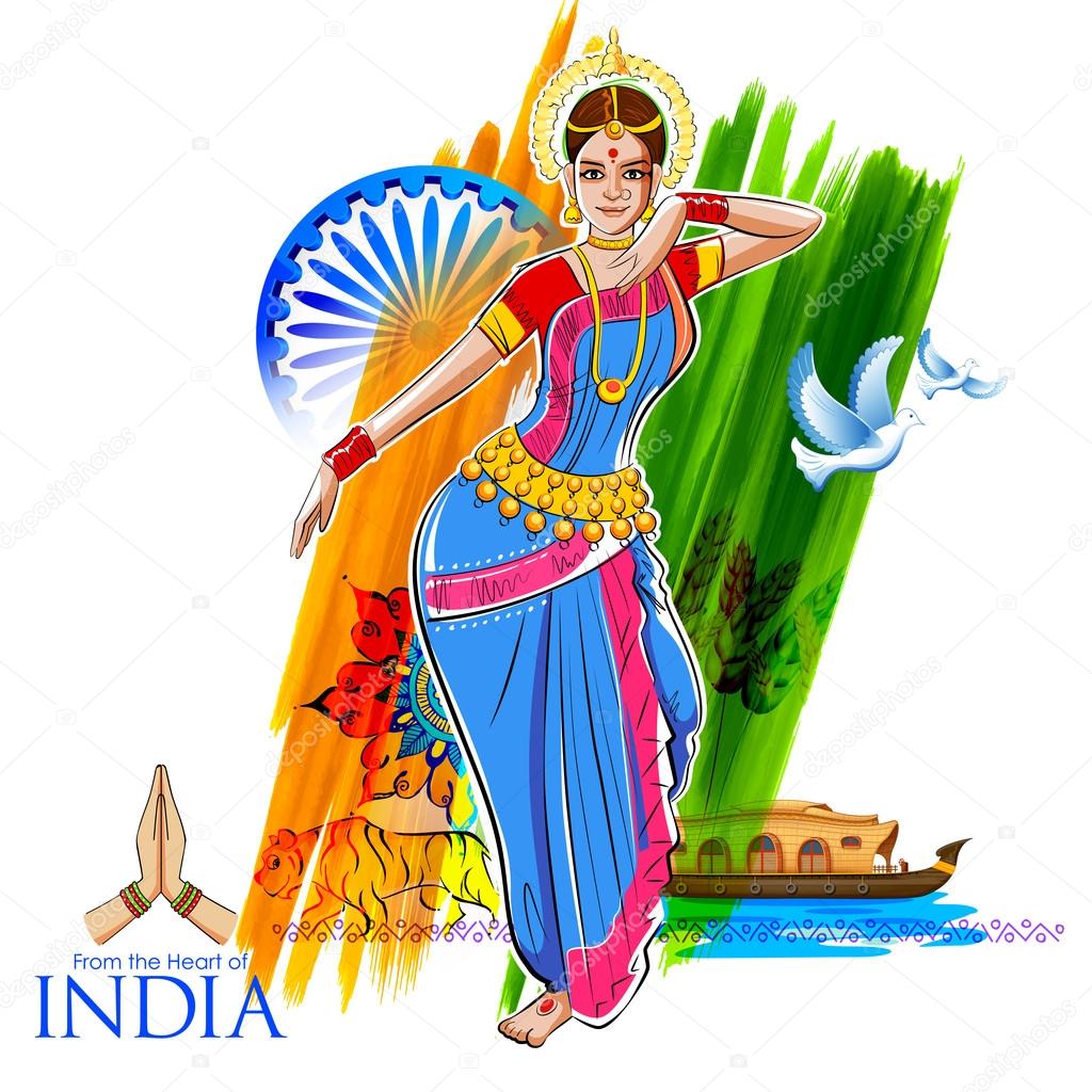 Indian Culture Dance Wallpapers Female Dancer Performing Classical