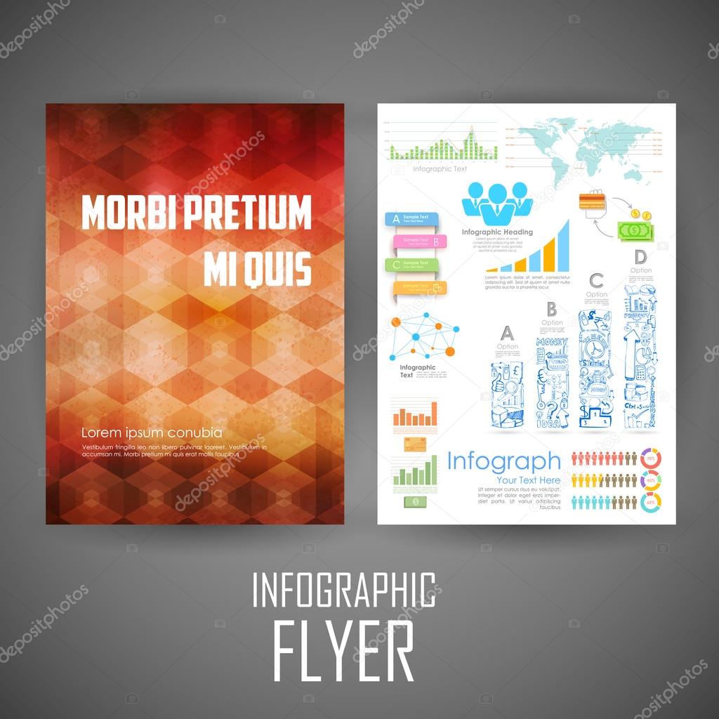 Folleto de infograf a de negocios para presentaci n 2024