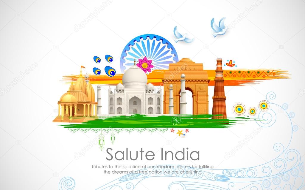 India Background Stock Vector Image by ©vectomart #79849384