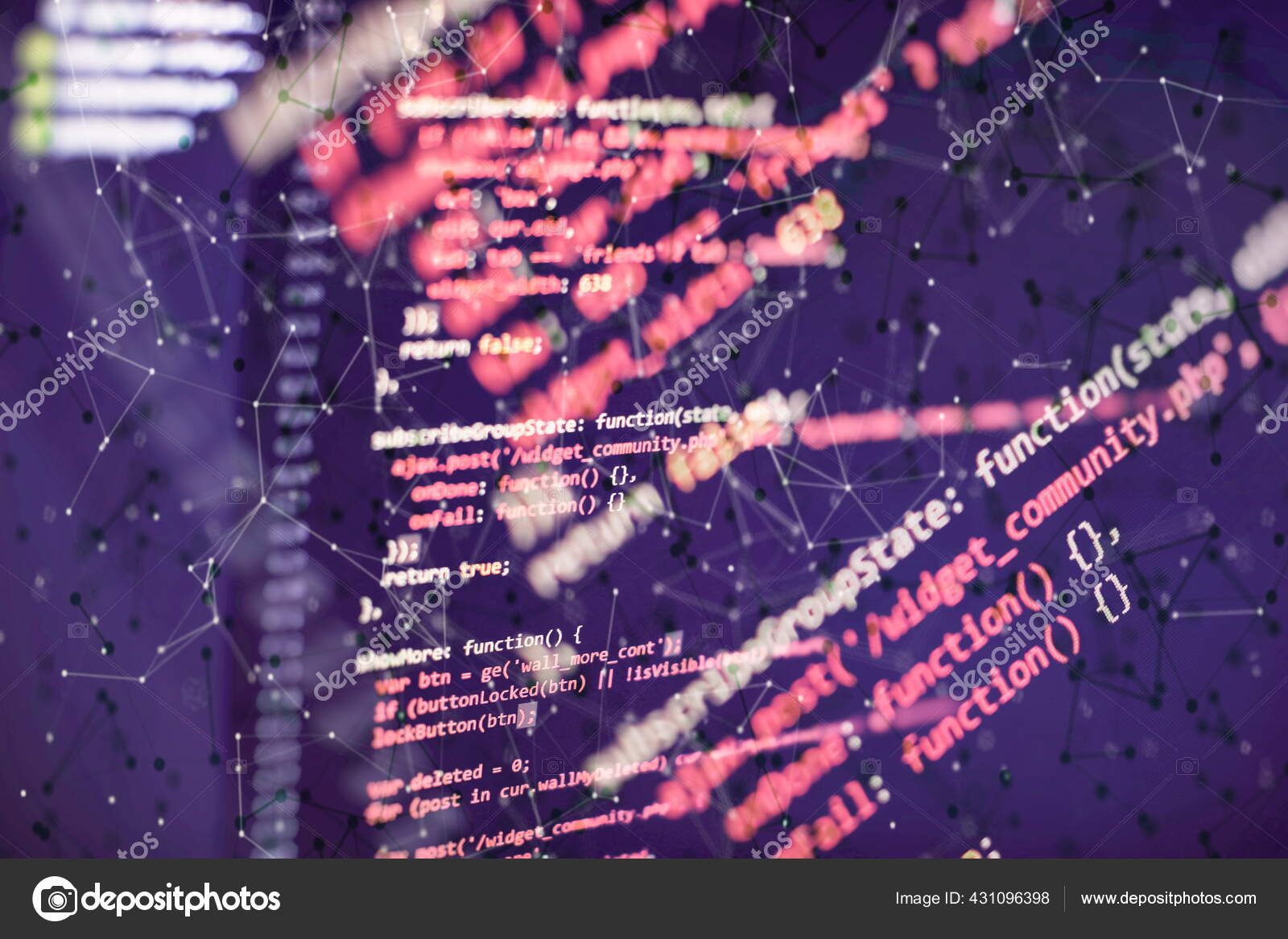 Desktop Monitor Photo Javascript Functions Variables Objects Project Managers Work Stock Photo ...