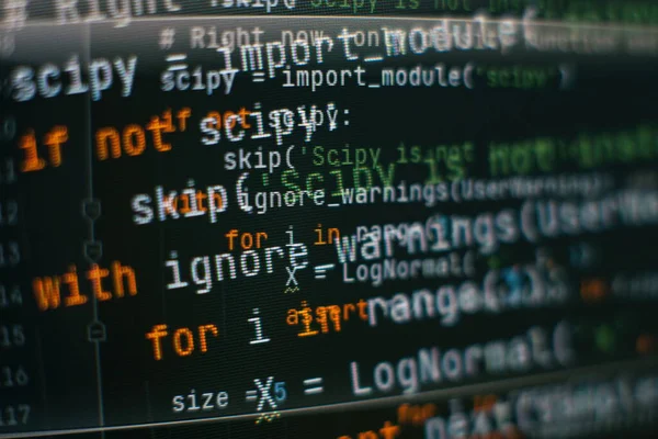 SEO optimization. Modern tech. PHP syntax highlighted. Writing ...