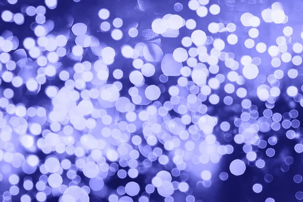 Festive Background With Natural Bokeh And Bright Golden Lights. Vintage ...