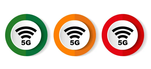 Wireless network 5g internet sign Vector Art Stock Images | Depositphotos
