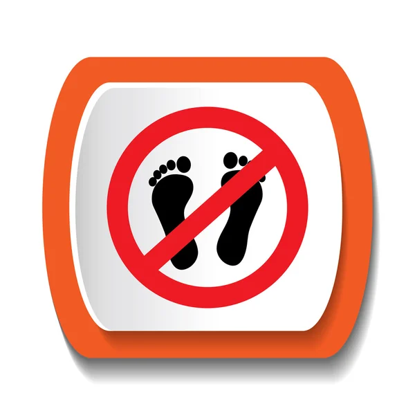 No animal trails sign — Stock Vector © natalipopova #35053689