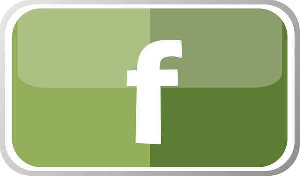 Facebook Icon Green
