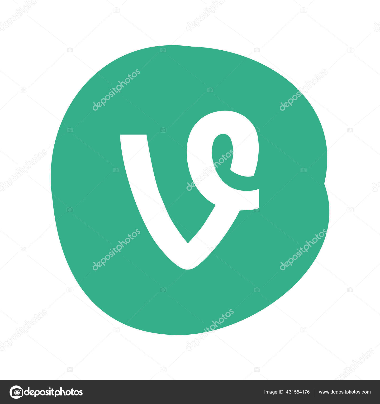 Vine Logo Vine App Could Used Browse Videos Vine App — Stock Photo ...