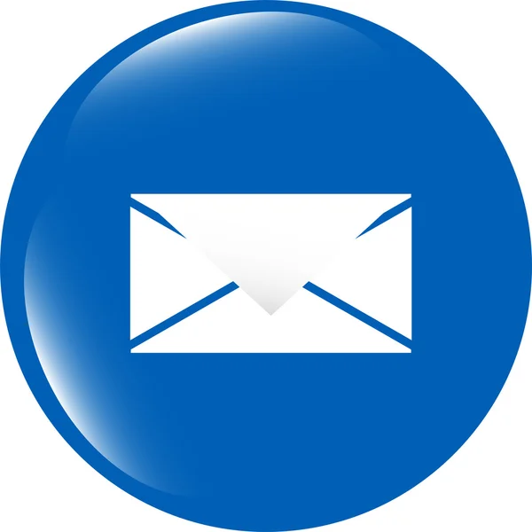 Mail envelope icon button — Stock Photo © grublee #1045321