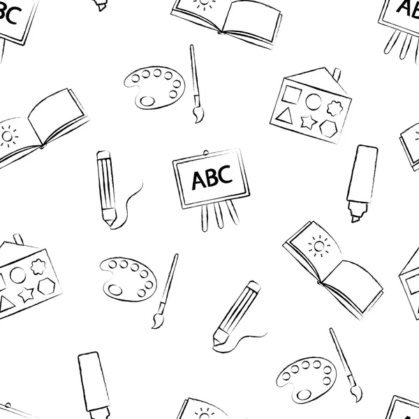 Seamless school texture — Stock Photo © Tishchenko #78424446