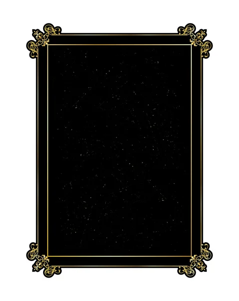 Paper cut gold frame with realistic shadow. Two golden inclined square ...