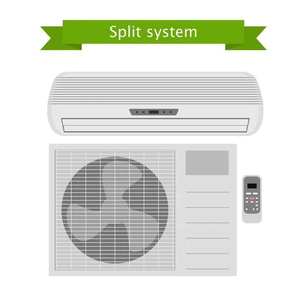 Design of air conditioning Vector Art Stock Images | Depositphotos