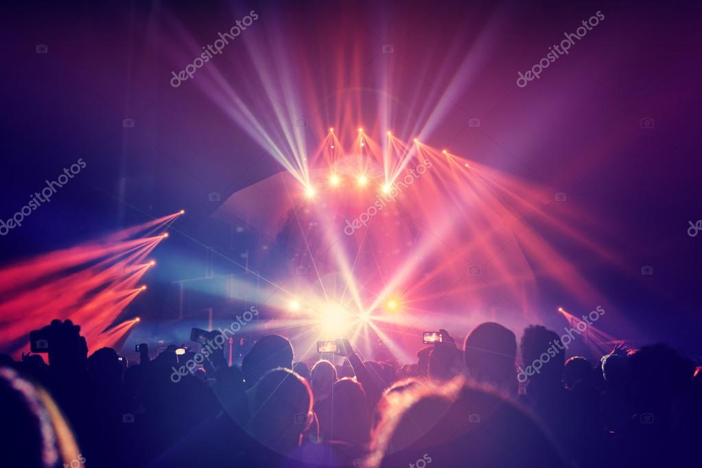 Rock concert background Stock Photo by ©Anna_Om 107952306