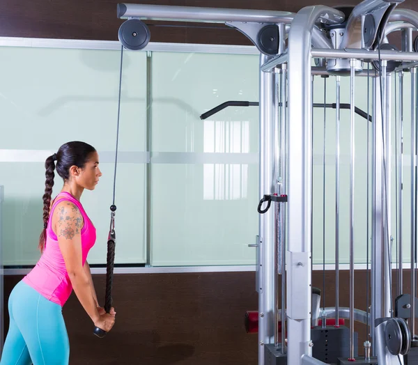 Exercicio de pulley Stock Photos, Royalty Free Exercicio de pulley ...