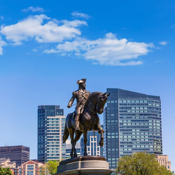 Boston Common George Washington monument Stock Photo by ©lunamarina ...