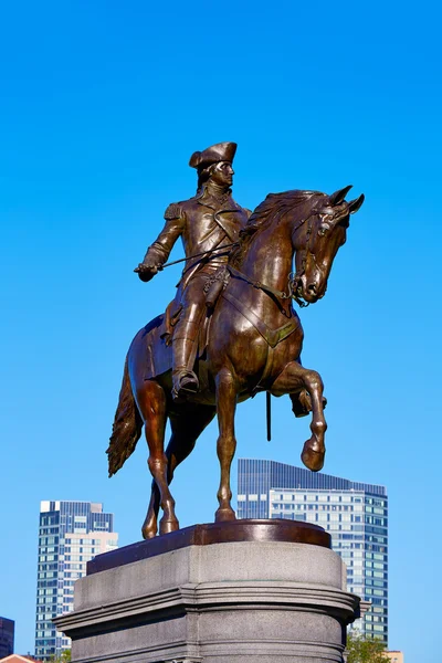 Boston Common George Washington monument — Stock Photo © lunamarina ...