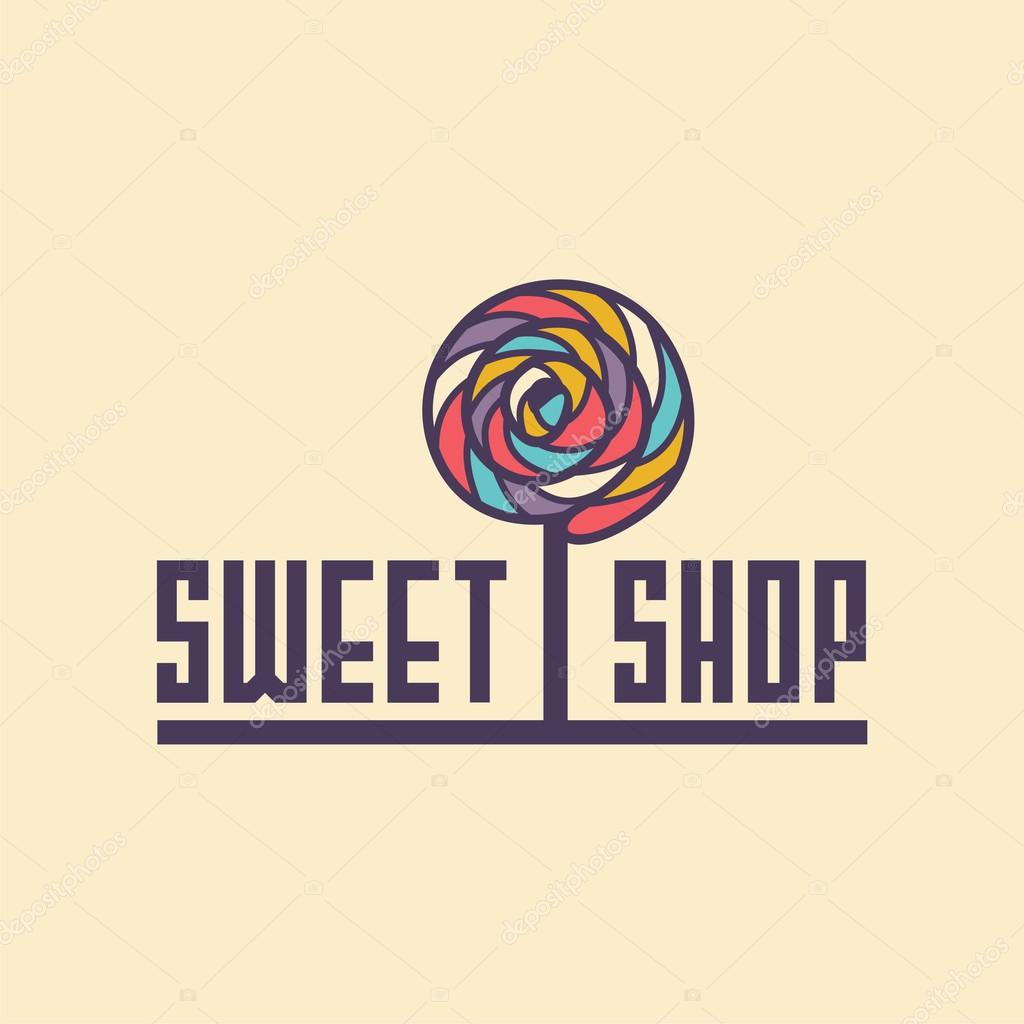 Sweet Stall Logo Sweet Shop Logo Etsy UK